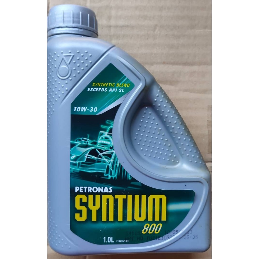 PETRONAS 10W-30 SYNTHETIC BLEND SYNTHIUM 800 1L | Shopee Malaysia