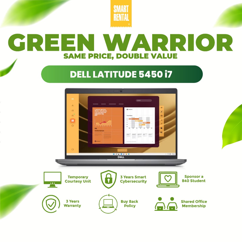 Dell Latitude 5450 i7 Laptop Original Laptop Student Komputer Riba ...