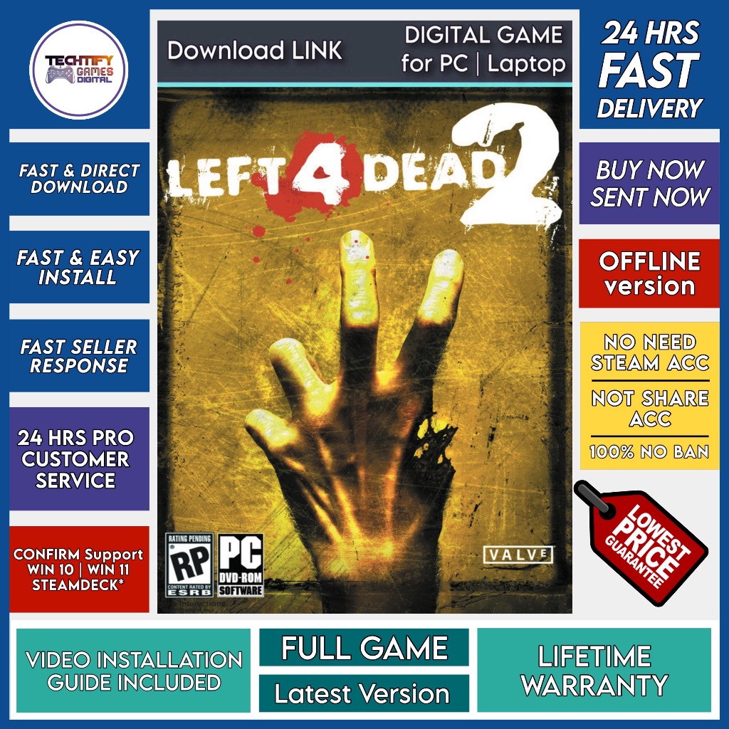 [PC Game] Left 4 Dead 2 (v2.2.0.2 + DLC: The Last Stand) - Offline ...