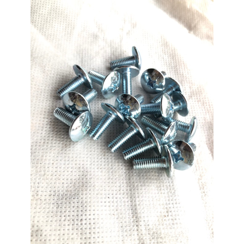 Skru bunga bajak sampan cowling Rxz chrome screw pajak | Shopee Malaysia