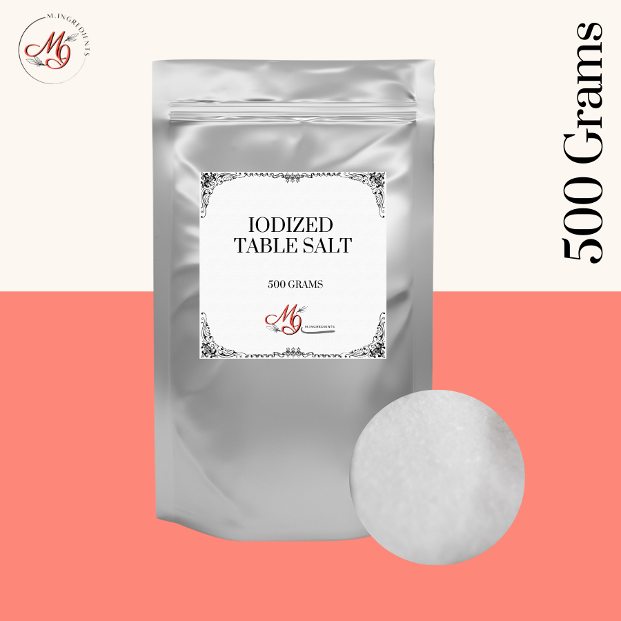 Iodized / Table Salt 500G (Fortified with iodine, cooking salt ...