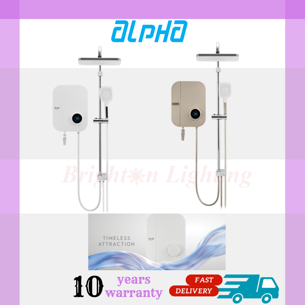 ALPHA WES7/B-I RS/BI/ N-I Basic Instant Water Heater DC Pump best water ...