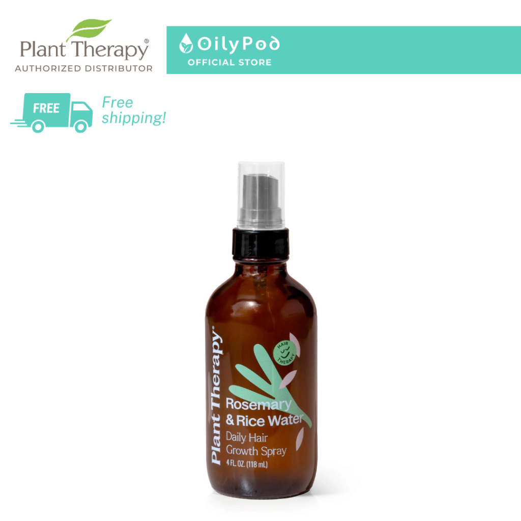 Plant Therapy Rosemary & Rice Water Daily Hair Growth Spray | Shopee ...