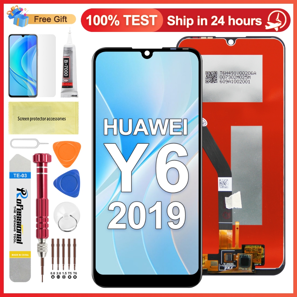 For Y6 2019/HONOR 8A/Y6P/HONOR 9A LCD ORI Frame based display ...