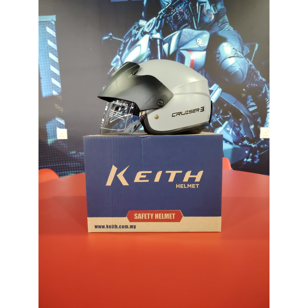 KEITH CRUISER 3 HELMET STENG ADA SIRIM | Shopee Malaysia