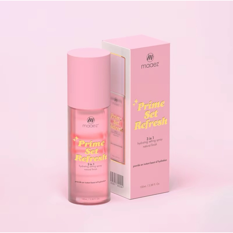 Maaez Prime Set Refresh Hydrating Setting Spray | Shopee Malaysia