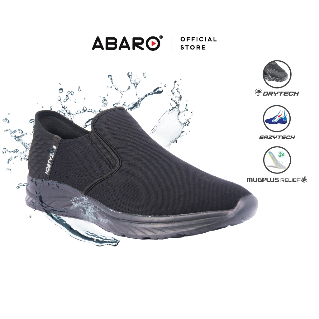 Abaro EazyTech + DryTech Canvas Shoes EW7513 Sneakers Men/Secondary school/School Shoes/Kasut ...