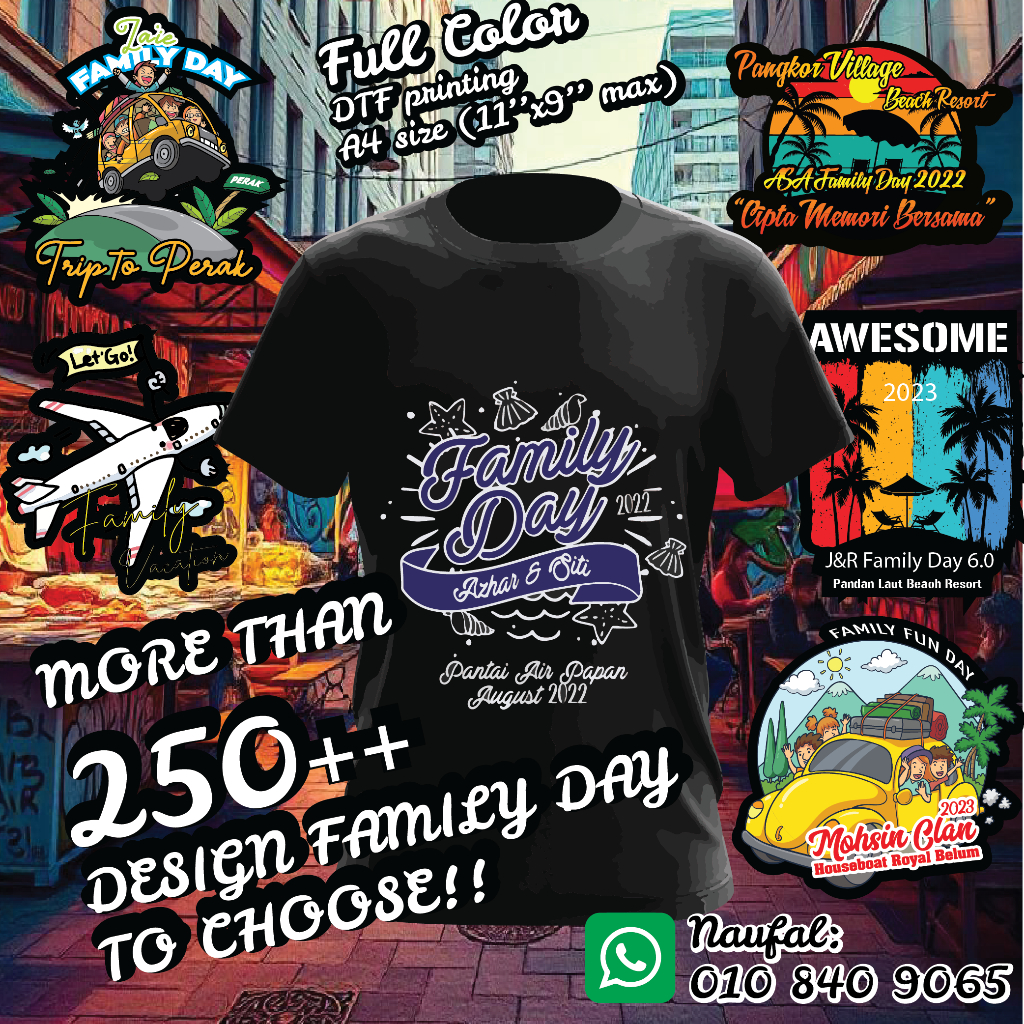 ⚡BAJU FAMILY DAY 2025⚡ 100% MICROFIBER & COTTON PREMIUM Baju wedding ...
