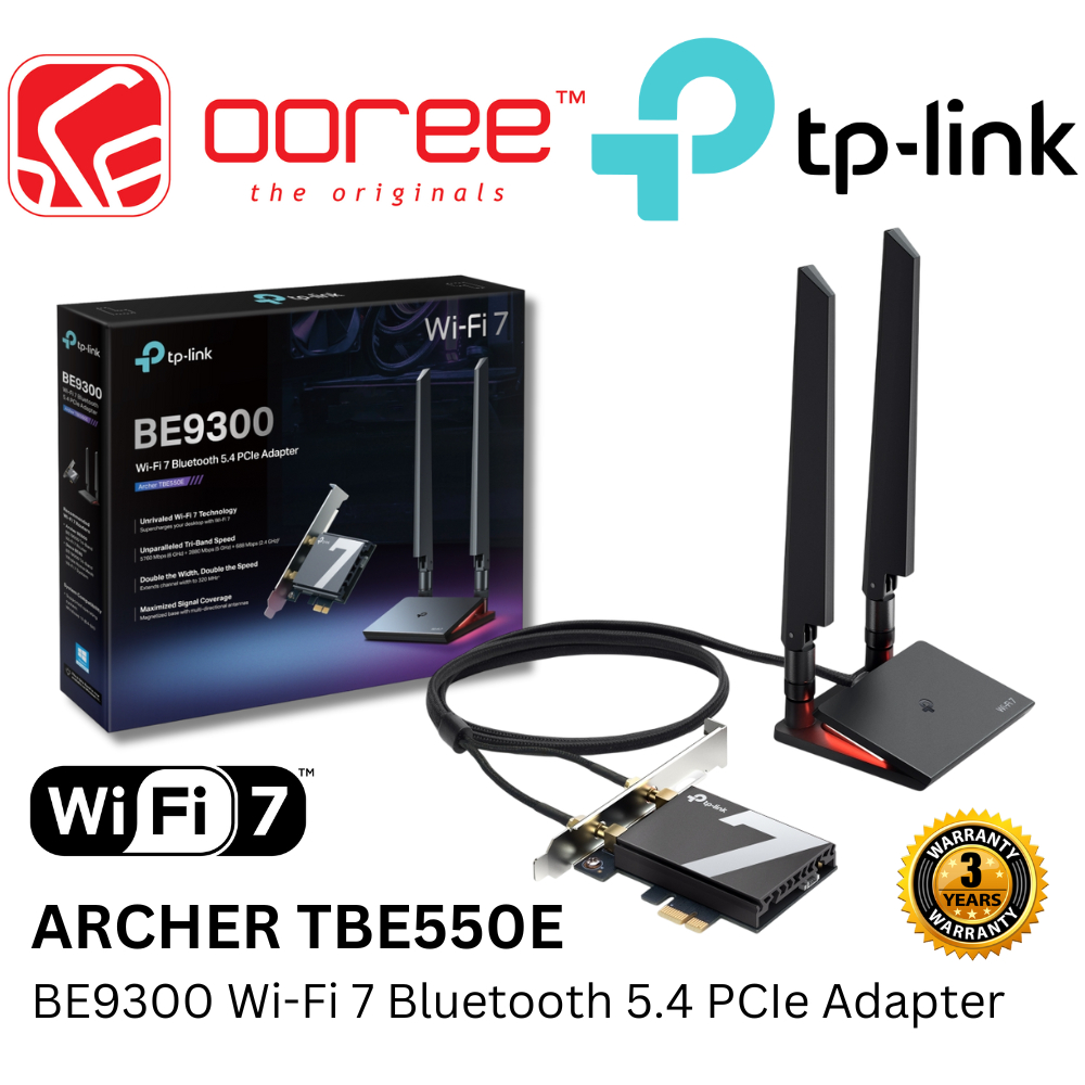 TP-LINK ARCHER TBE550E BE9300 / ARCHER TBE552E BE9300 / ARCHER TBE400E ...
