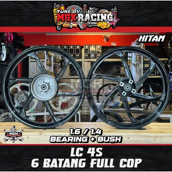 LC 4S 6 BATANG FULL COP SPORT RIM | Shopee Malaysia