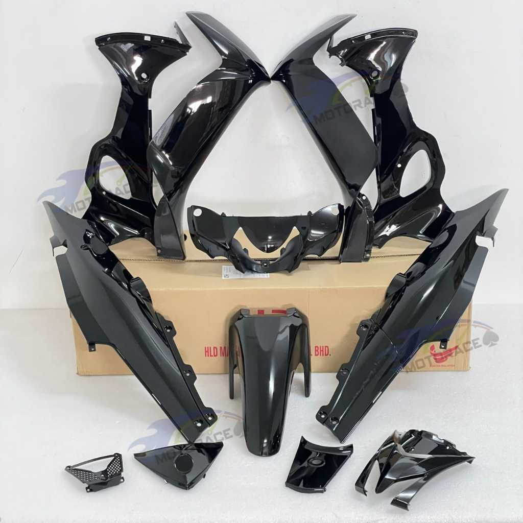 HLD BODY COVER SET E BONUS 110 SYM METALIC BLACK KOSONG | Shopee Malaysia