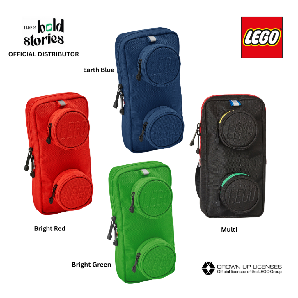 LEGO | Signature Brick 1x2 Sling bag | Shopee Malaysia