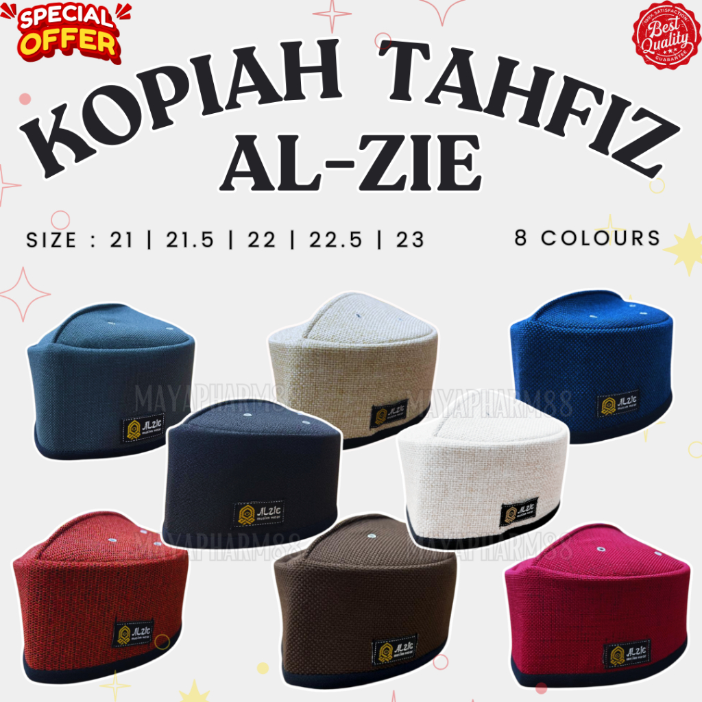 🔥 HOTTEST DEAL FOR RAMADHAN🔥 KOPIAH AL ZIE / KOPIAH VIRAL / KOPIAH ...