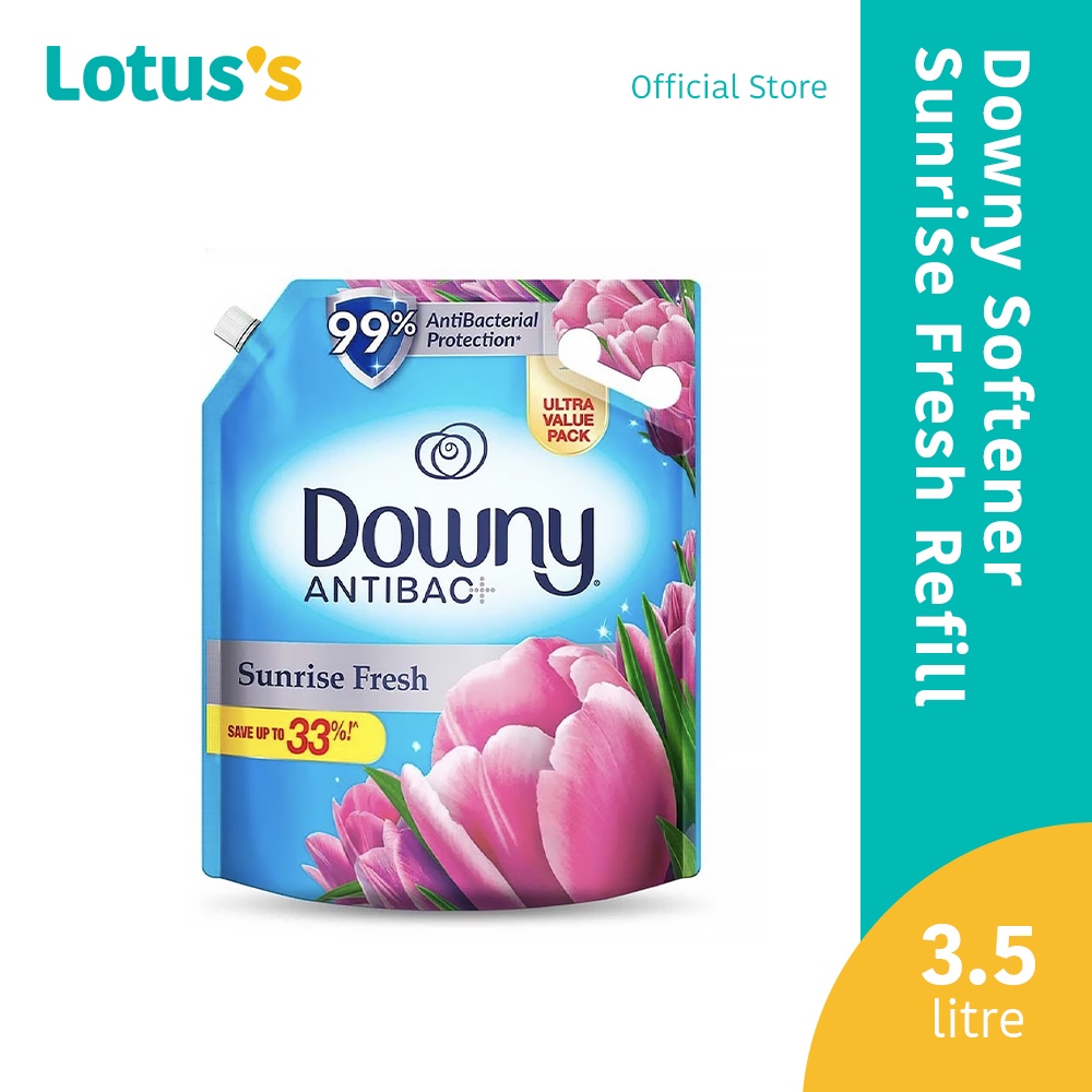 Downy Softener Sunrise Fresh Antibac Refill 3.5L | Shopee Malaysia