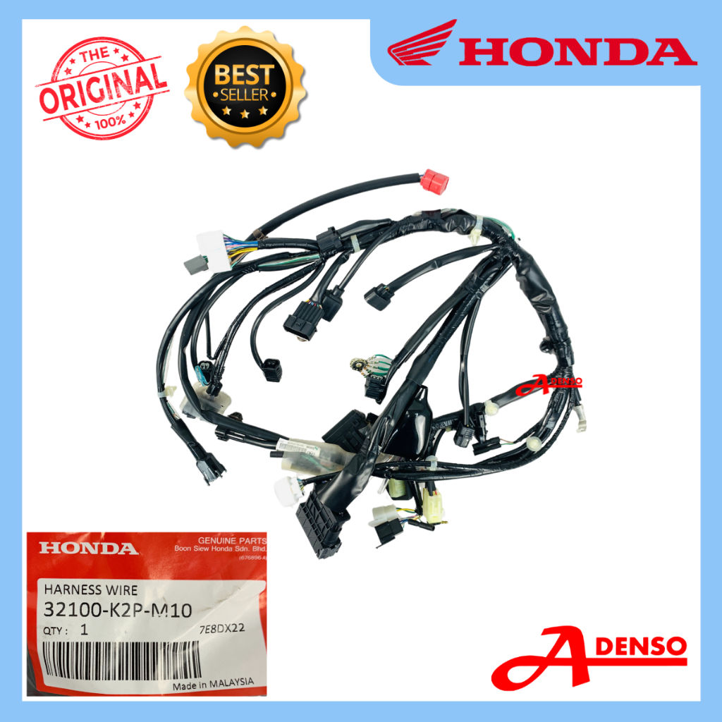 RSX150 V2 WIRE HARNESS , WAYERING BODY (HONDA100%ORIGINAL) 32100-K2P ...