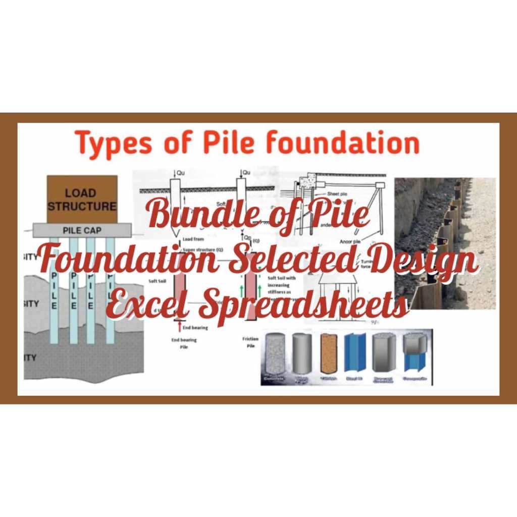 Bundle of Pile Foundation Selected Design Excel Spreadsheets | Shopee ...