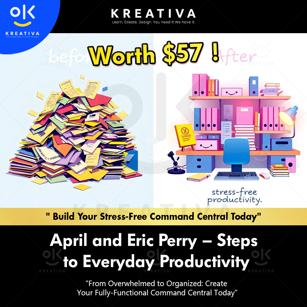 VIP Course-April and Eric Perry – Steps to Everyday Productivity | Learn Content Creator ...