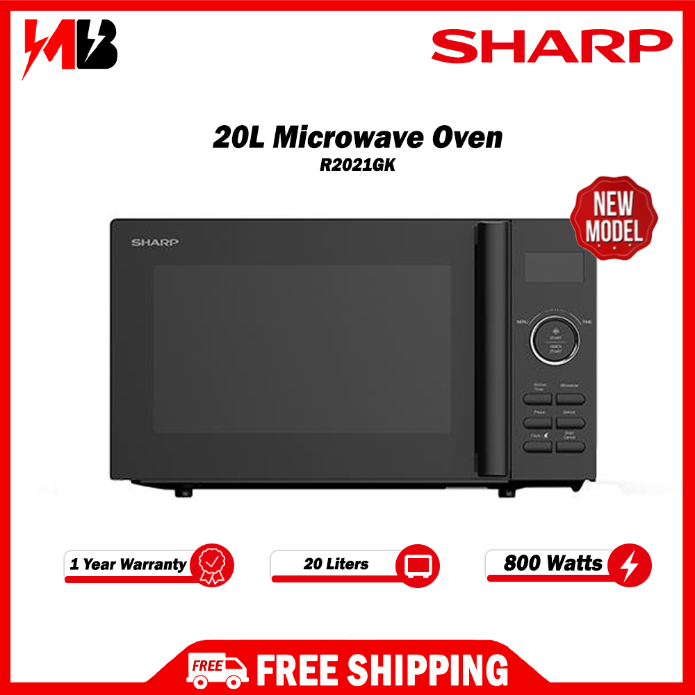 [ FREE SHIPPING ] SHARP Microwave Oven With Grill 20L/23L/25L R219EK R2021GK R639ES R7521GK ...