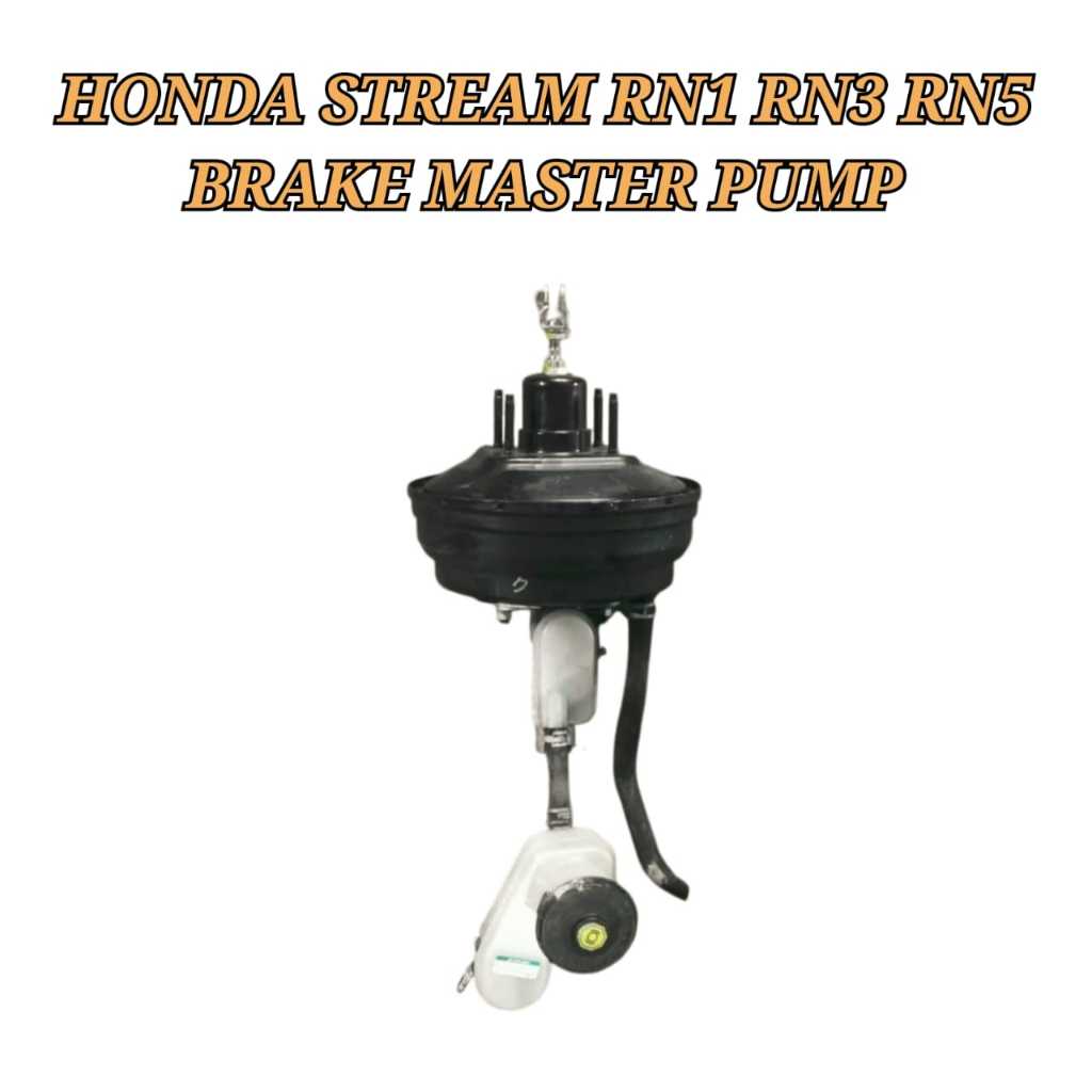 🇯🇵🇯🇵 Brake Master Pump / Brake Booster Honda Stream RN1 RN3 RN5 00-06 ...