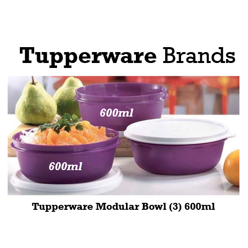 Tupperware Modular Bowl 300mL/ 600mL / 1.5L / 4L (1pc) | Shopee Malaysia