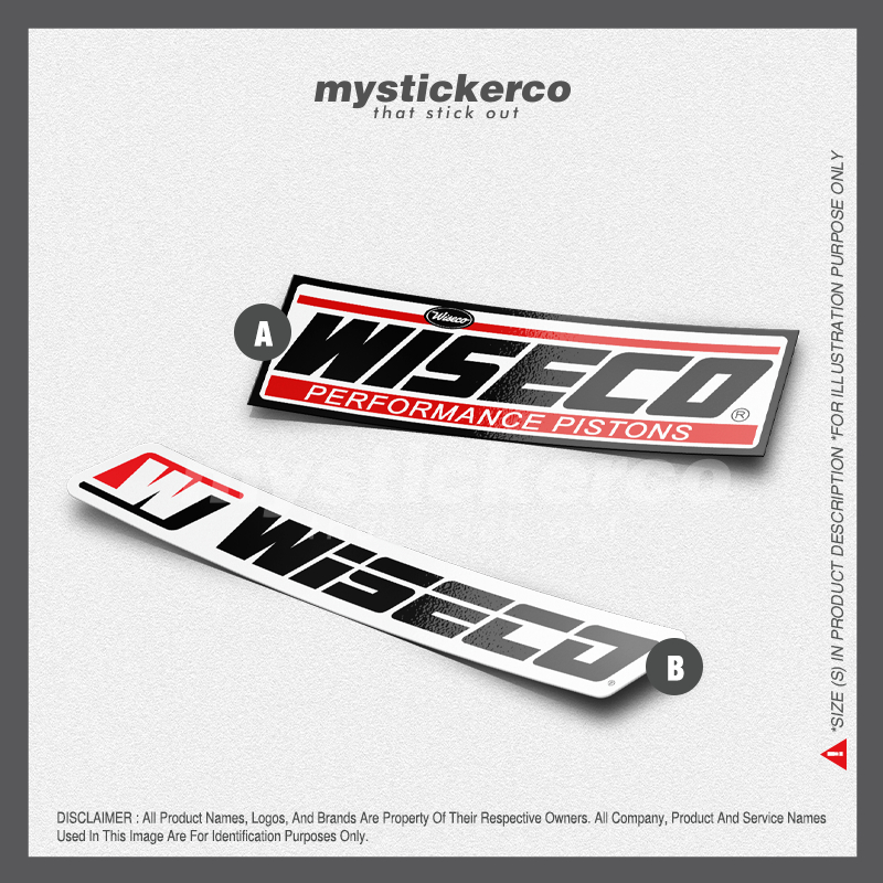 Sticker - Wiseco Performance Pistns | Shopee Malaysia