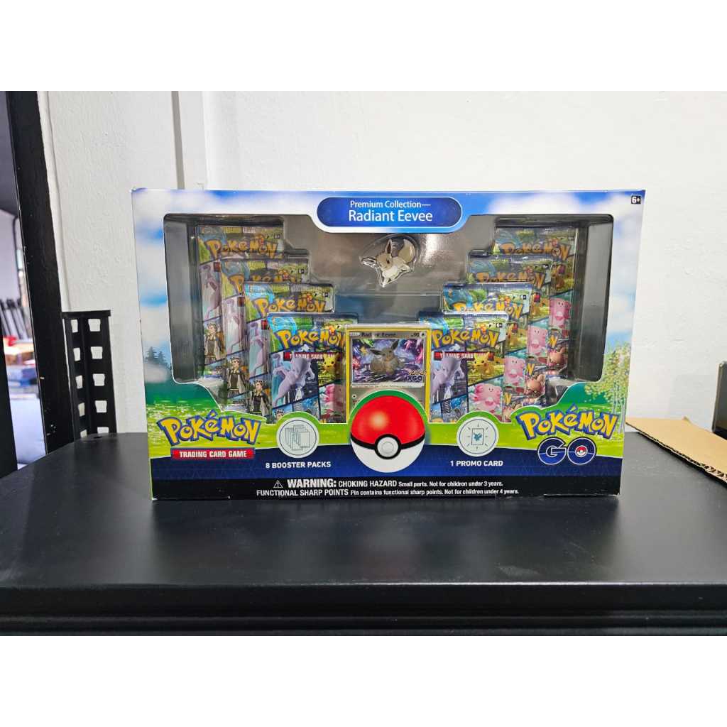 Pokemon Trading Card Game / Pokémon Go Premium Collection Radiant Eevee ...