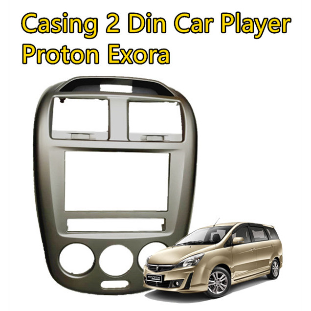 S016 Proton Exora Original Double Din Car Player Casing/ Audio Panel ...