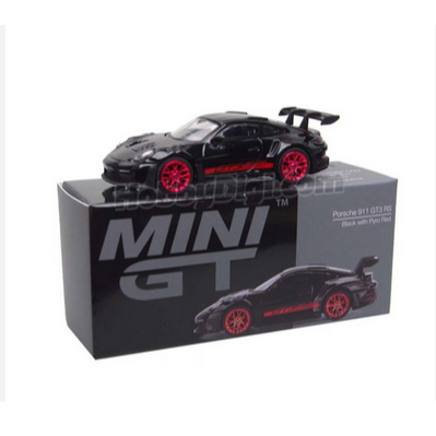 Mini GT Porsche 911 GT-3 RS 681 Black With Pyro Red Unsealed | Shopee ...
