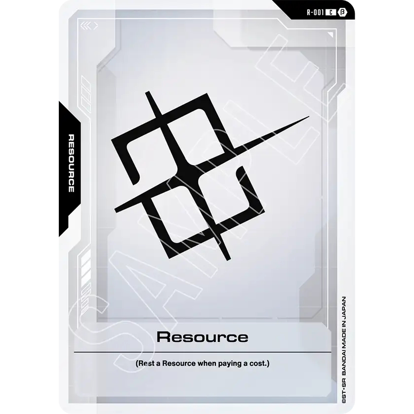 Gundam Card Games Beta Edition EXR-001 Resource C β | Shopee Malaysia