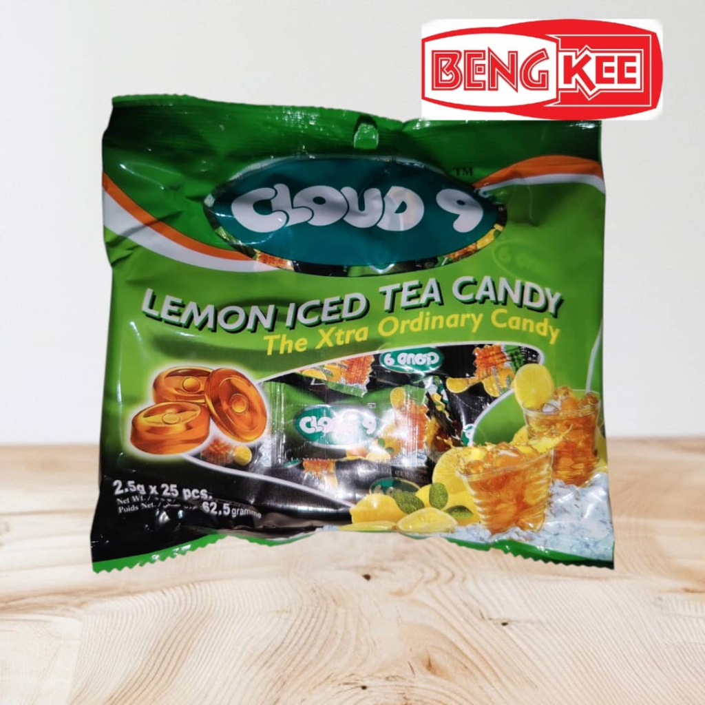 Beng kee🔥Cloud 9 Lemon Iced Tea Flavoured candy 25pcs🔥 | Shopee Malaysia