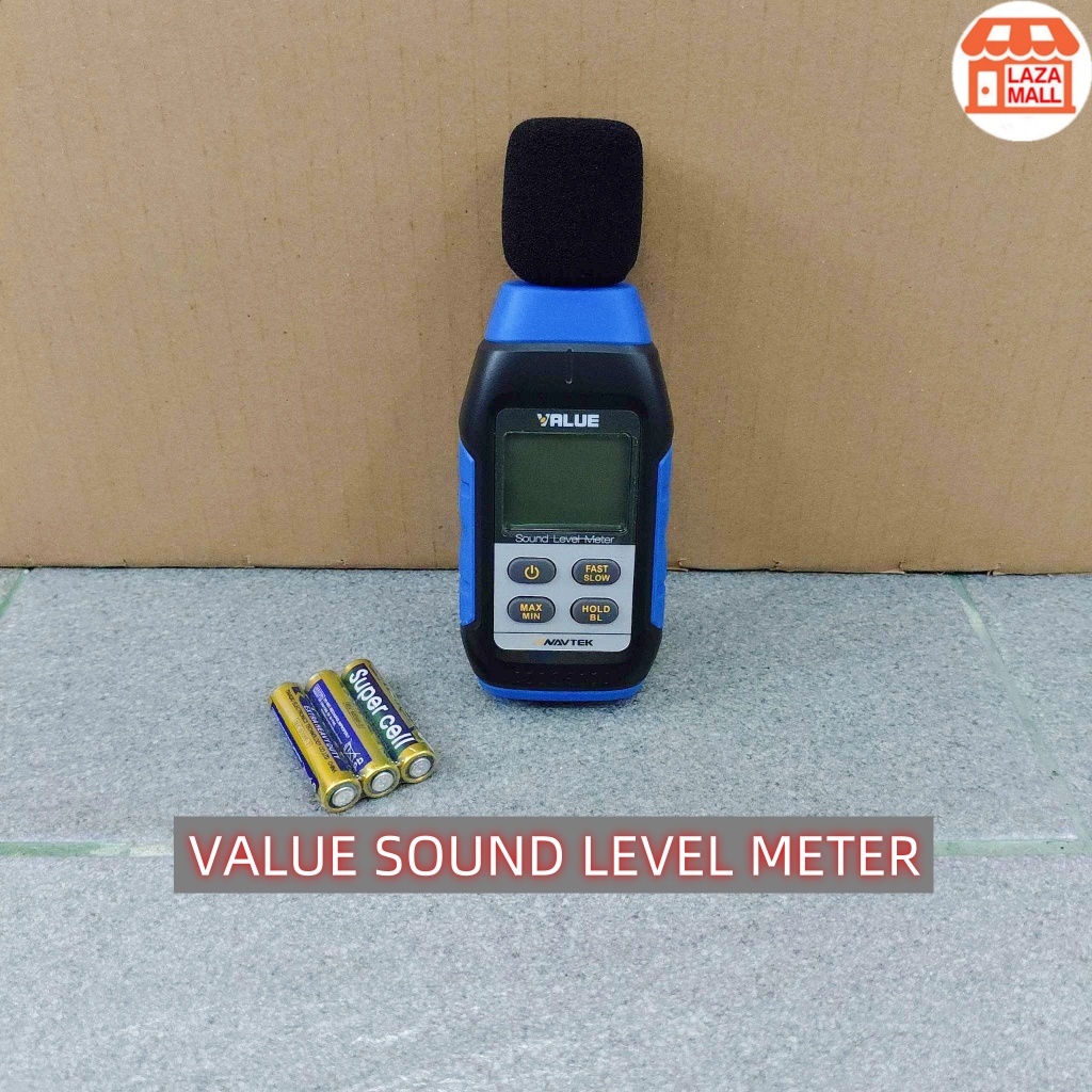 VALUE SOUND LEVEL METER VMS-1 (30~130dB) MEASURING INSTRUMENT ...