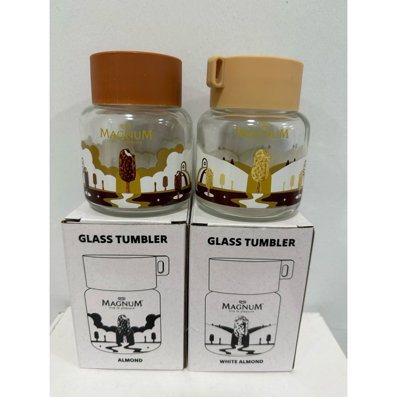 Limited Edition Magnum Glass Tumbler x2 | Shopee Malaysia