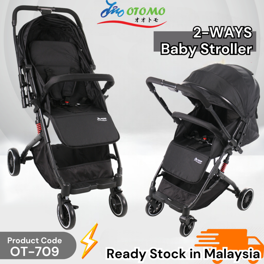 Otomo 2 Way Compact Lightweight Cabin Size Baby Stroller Lightweight ...
