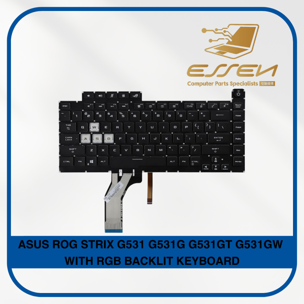 Replacement Keyboard For ASUS ROG STRIX G531 G531G G531GT G531GW WITH ...