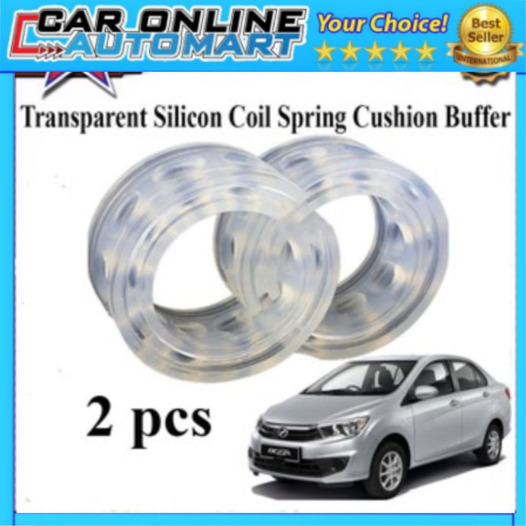 Transparent Silicon Coil PERODUA BEZZA High Quality Spring Cushion ...