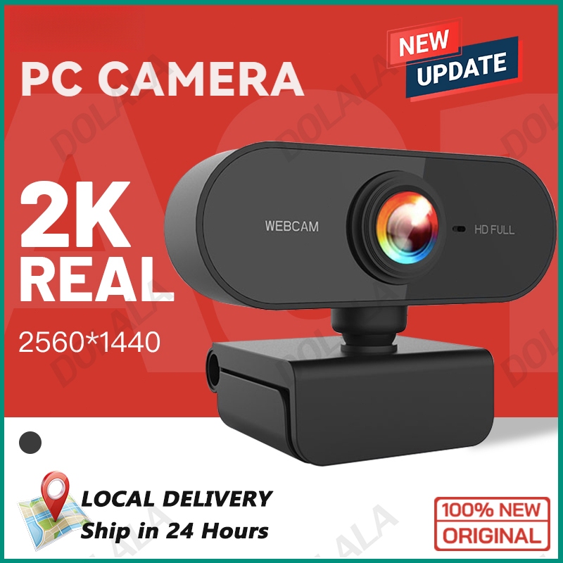 2K Full HD Webcam With Microphone 4 Million Pixels USB Web Camera ...