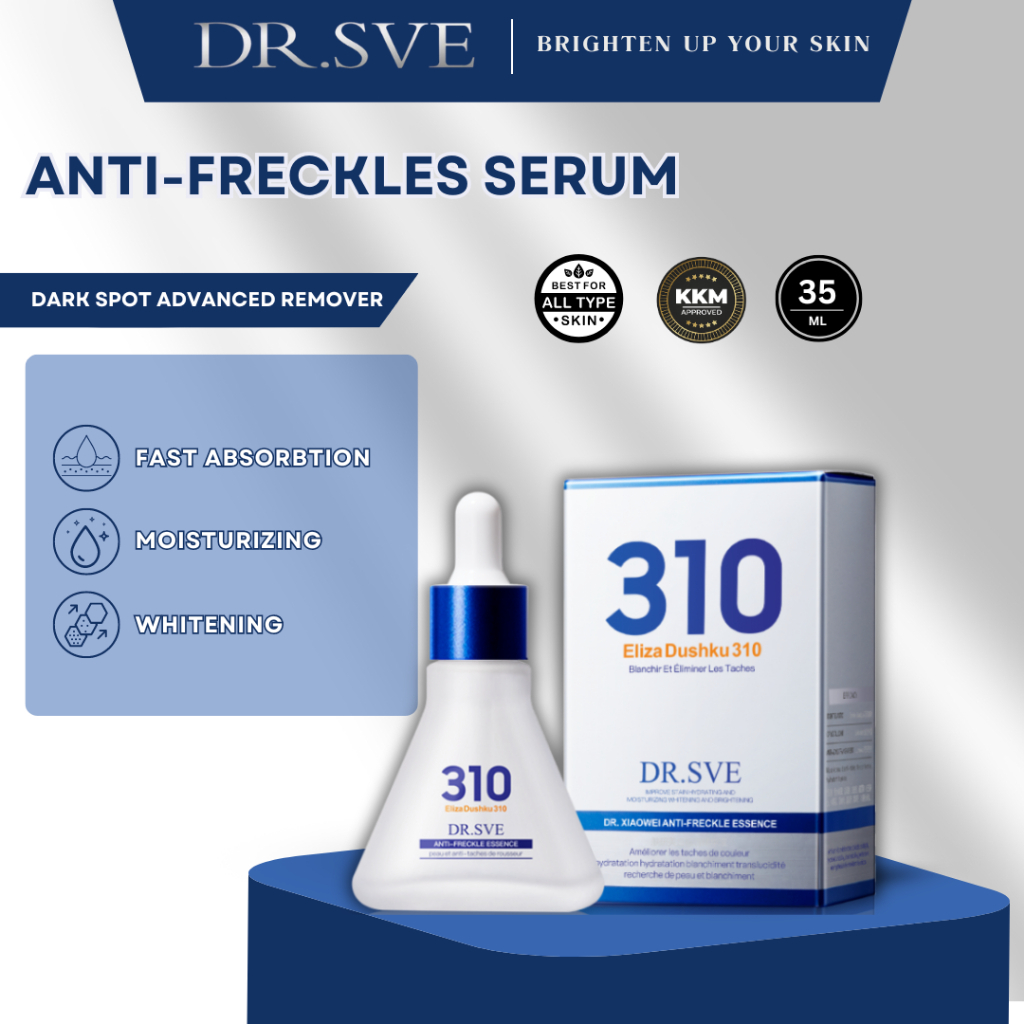 DR.SVE 310 Skin Whitening And Anti-Freckle Essence Serum Muka Anti Jeragat Dan Mencerahkan Kulit ...