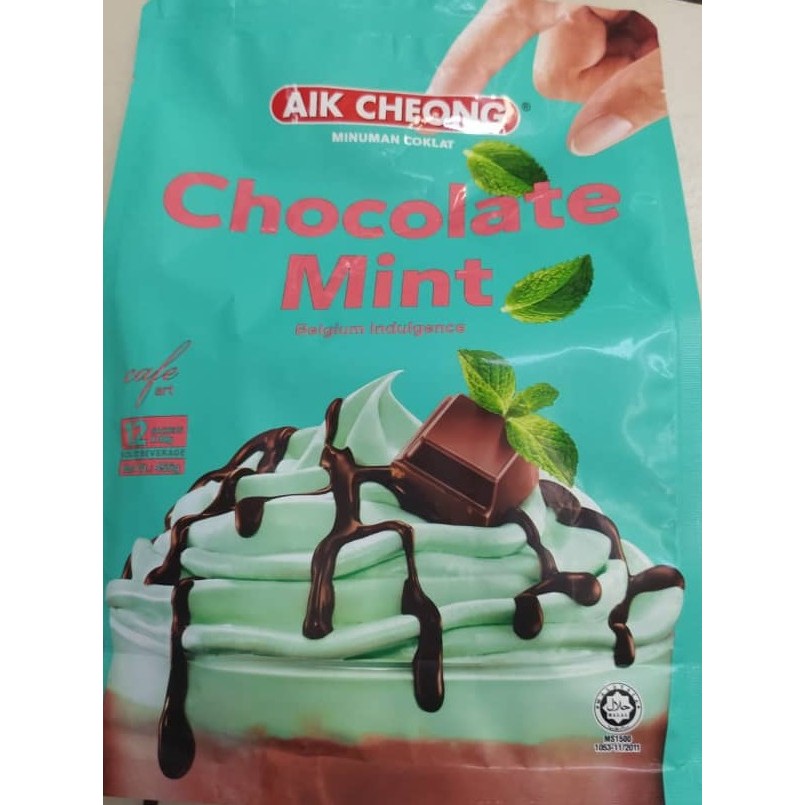 AIK CHEONG (CAFE ART) CHOCOLATE MINT (38g x 12 sachets) | Shopee Malaysia