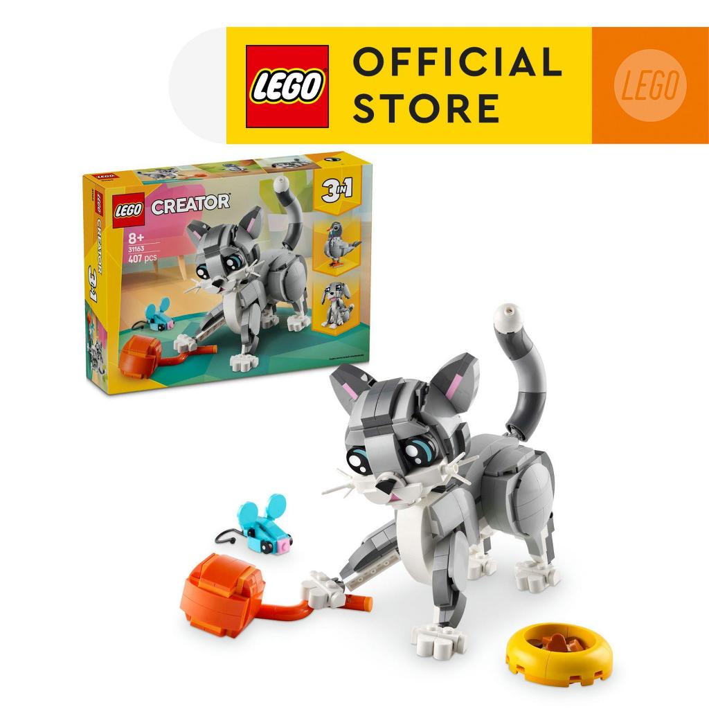 LEGO Creator 3in1 31163 Playful Cat (407 Pieces) | Shopee Malaysia