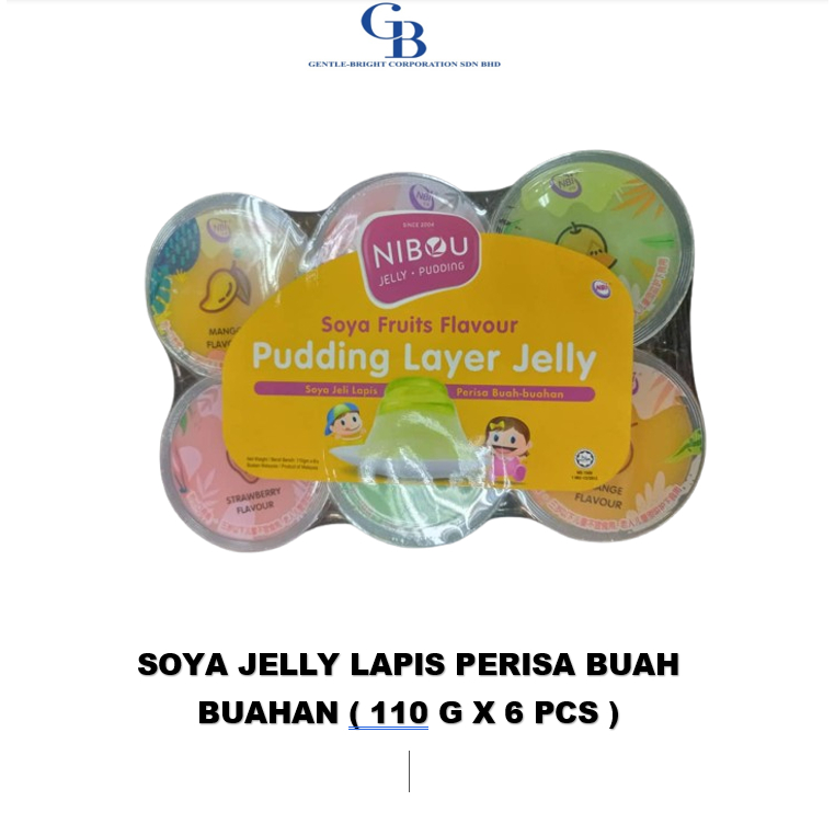 NIBOU DADIH BUAH BUAHAN 110 G X 6 PCS | Shopee Malaysia