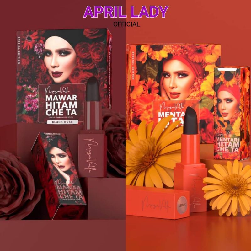 LIPSTICK CHE TA MENTARI HITAM !!! FROM MAZEVILLE & ROZITA CHE WAN 🔥🔥🔥 ...
