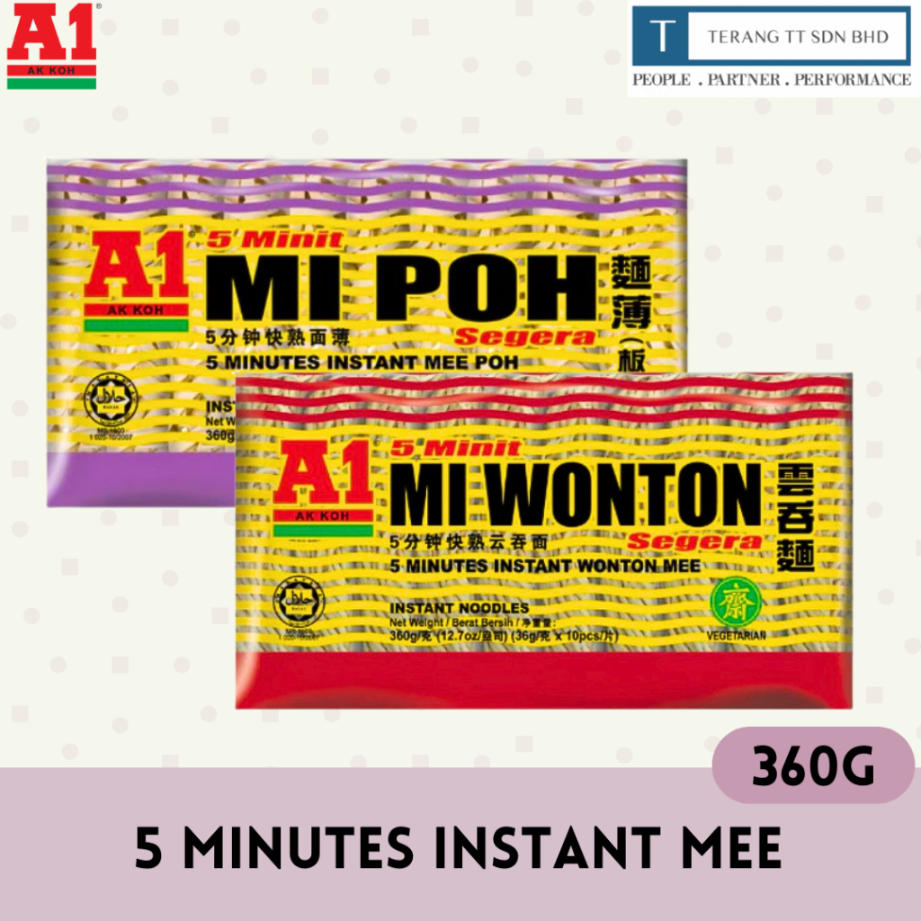 A1 5 Minutes Instant Mee 360g | Shopee Malaysia