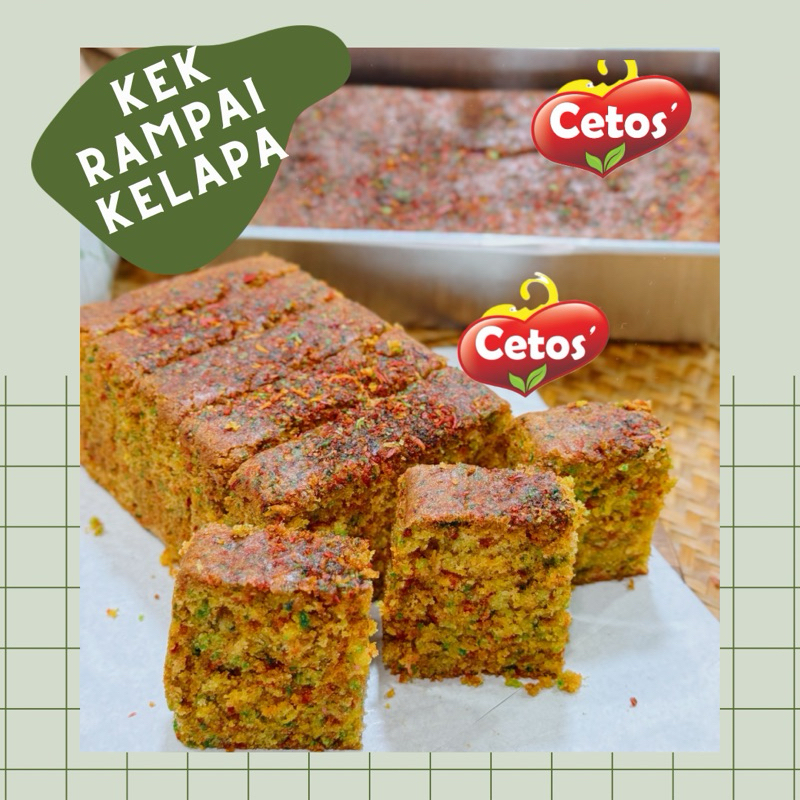 Kek Rampai Kelapa Lagen Moist | Shopee Malaysia