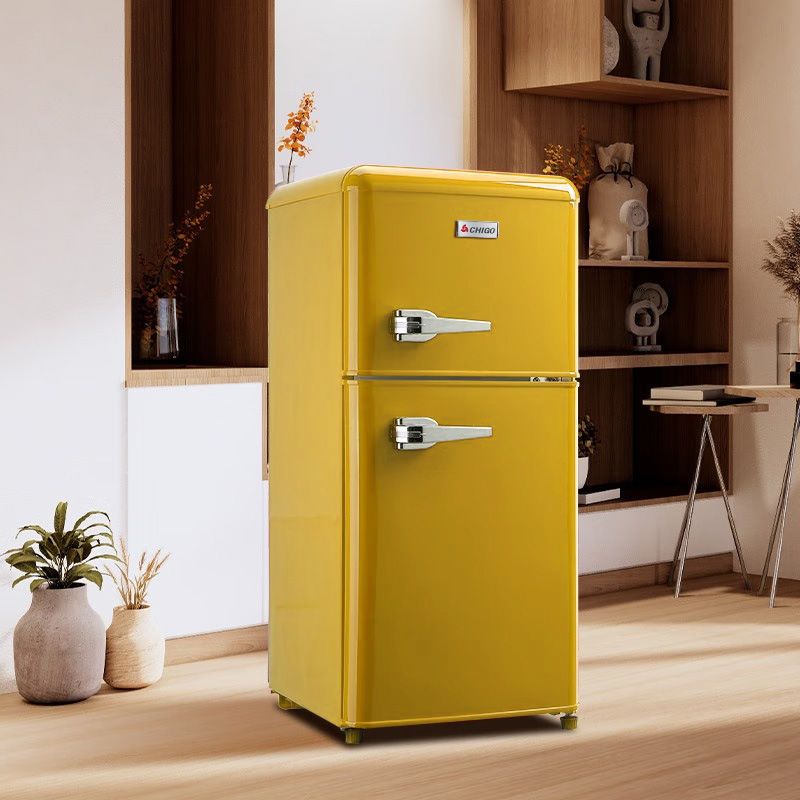 Chigo Retro refrigerator small and medium-sized European style ...