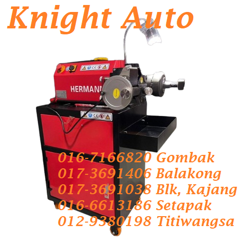 Disc Lathe Machine Skim Disc Mesin Skim Disc Mechanic Suspension Disc ...