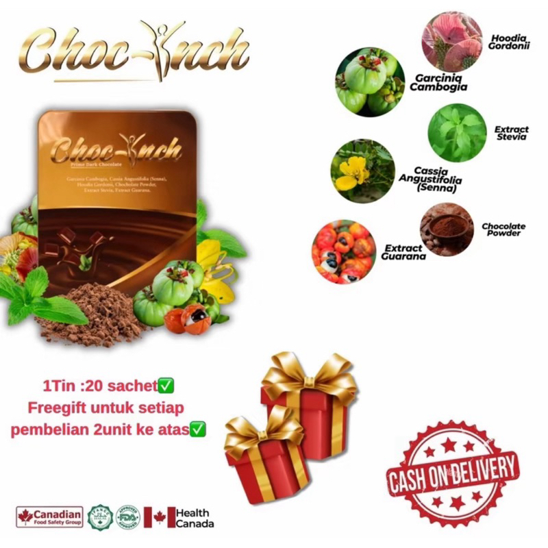 Choc Inch Premium Chocolate Original Hq | Shopee Malaysia
