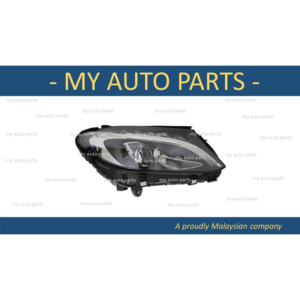 MERCEDES BENZ W205 2014-2018 HEAD LAMP, HEAD LIGHT(FULL LED)(ELECTRIC ...