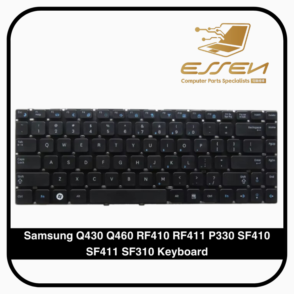 Replacement Keyboard For Samsung Q430 Q460 RF410 RF411 P330 SF410 SF411 ...