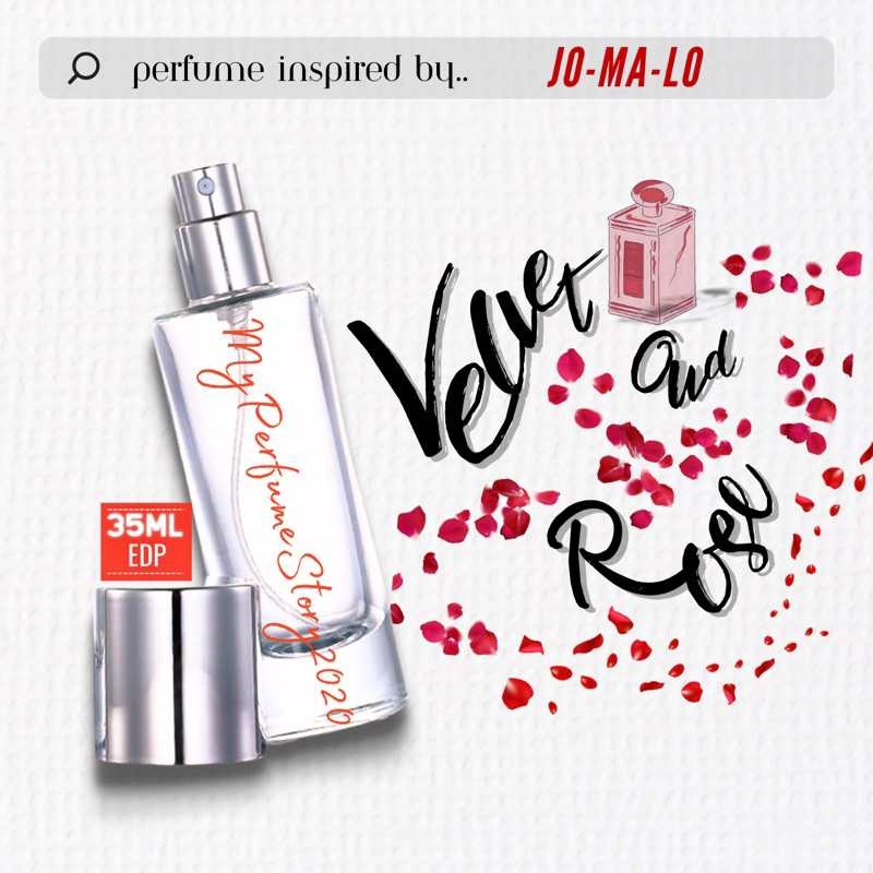 Inspired Perfume Velvet Oud Rose by Jo Ma Lo Fragrance for Unisex ...