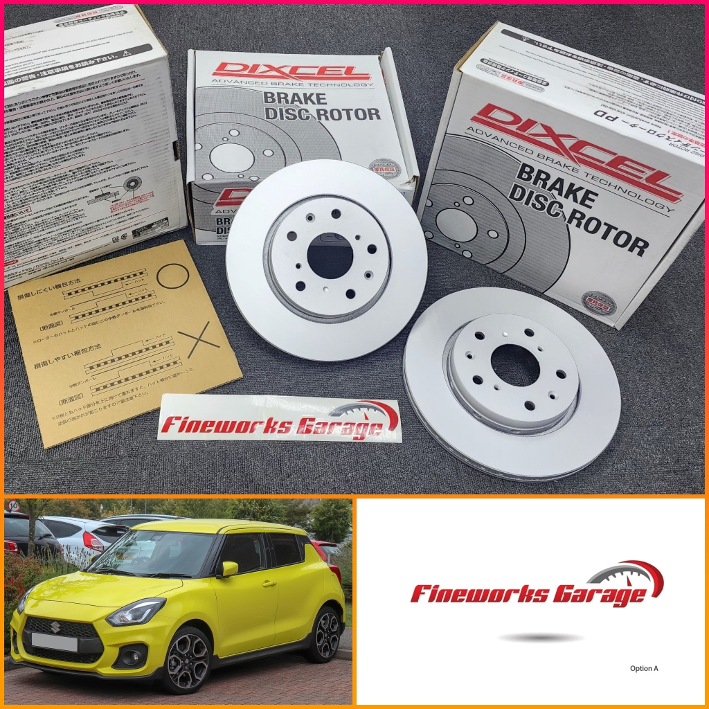 SUZUKI SWIFT ZC33 DIXCEL TYPE PD HIGH CARBON DISC ROTOR FRONT OR REAR ...